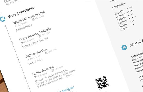 Le QR code sur son CV, oui ou non