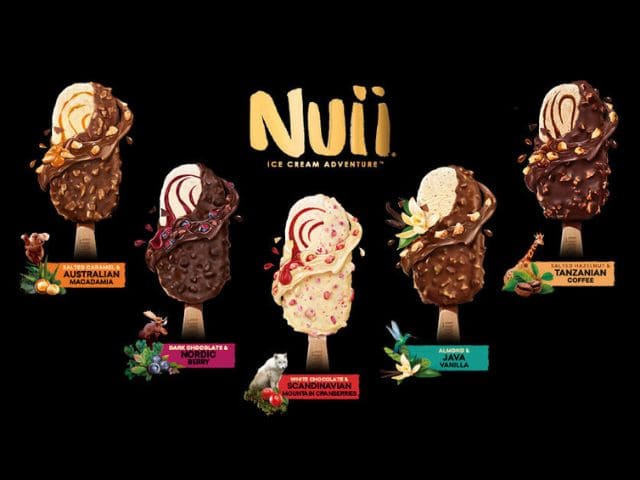 Nuii sur le marché de la glace en bâtonnets - Marketing mix 7P