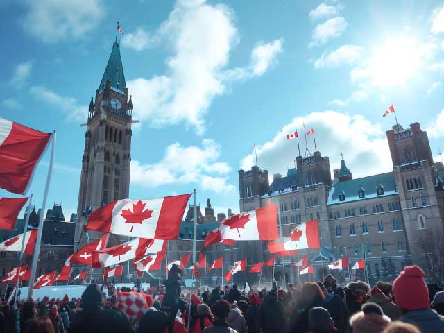 What are the political factors affecting business in Canada?